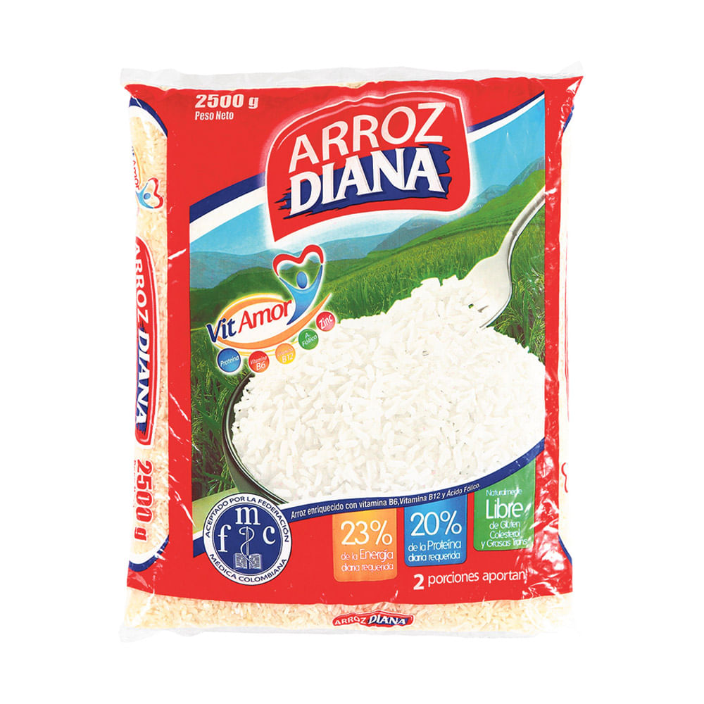ARROZ DIANA x 2500GR