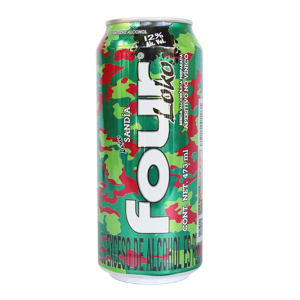 BEBIDA CON LICOR FOUR LOKO SANDI*473 ML