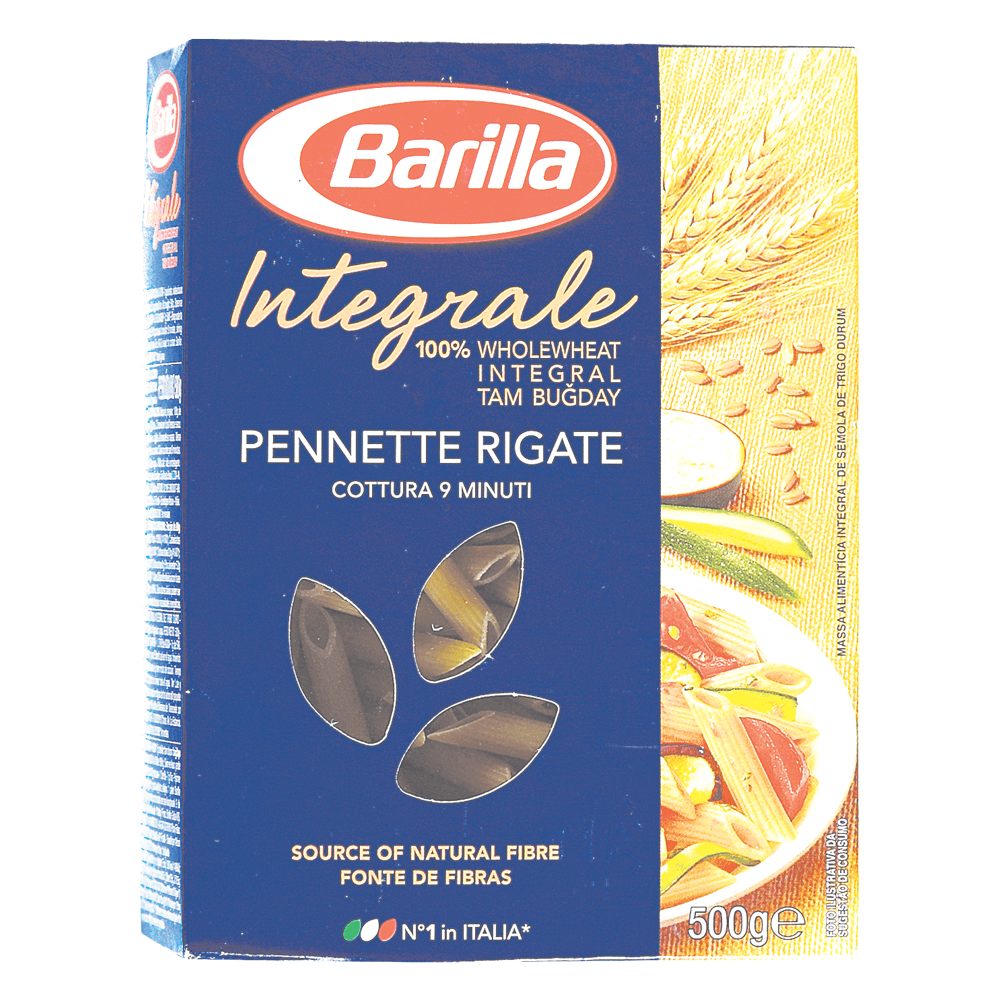 PASTA PENNE REGATE INTEGR BARILLA *500GR