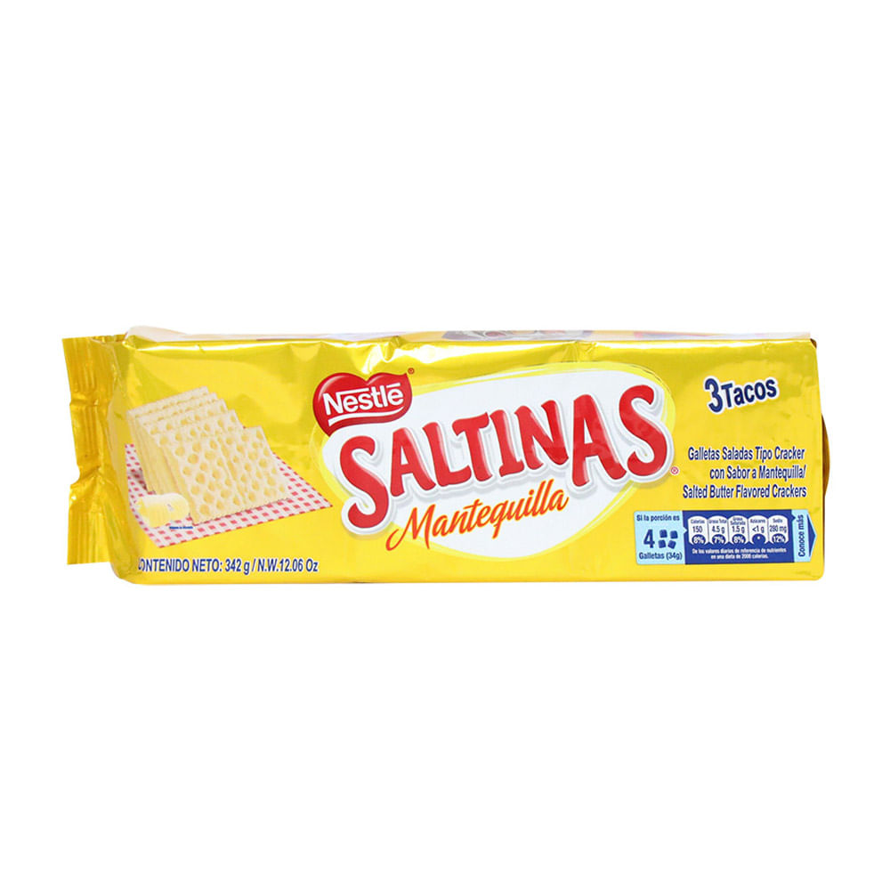 SALTINAS MANTEQUILLA x 342GR