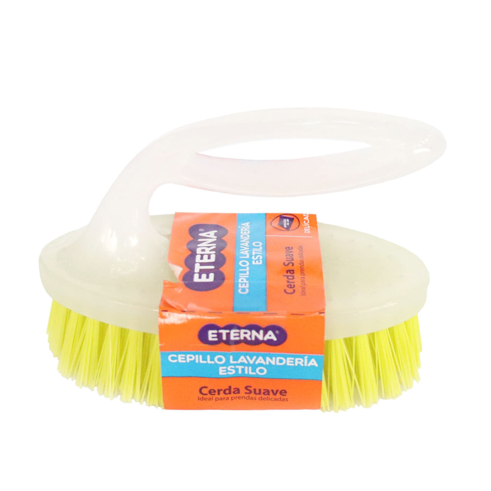 CEPILLO LAVA ROPA CERDA SUAVE ETERNA