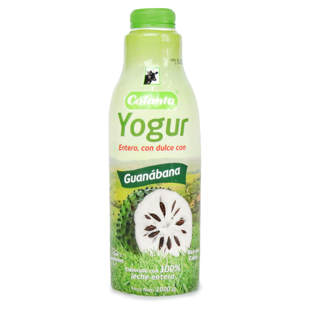 YOGUR ENTER GUANABANA GFA COLANTA*1000GR