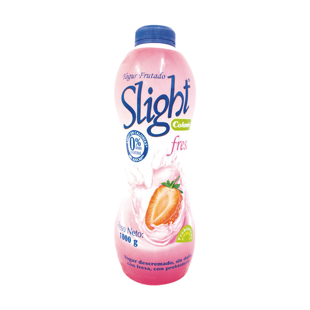 YOGUR SLIGHT FRESA TARRO COLANTA*1000GR
