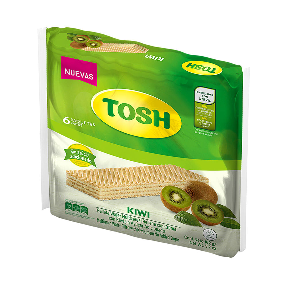 GALLETA TOSH WAFER MULTICENTRO x 162GR