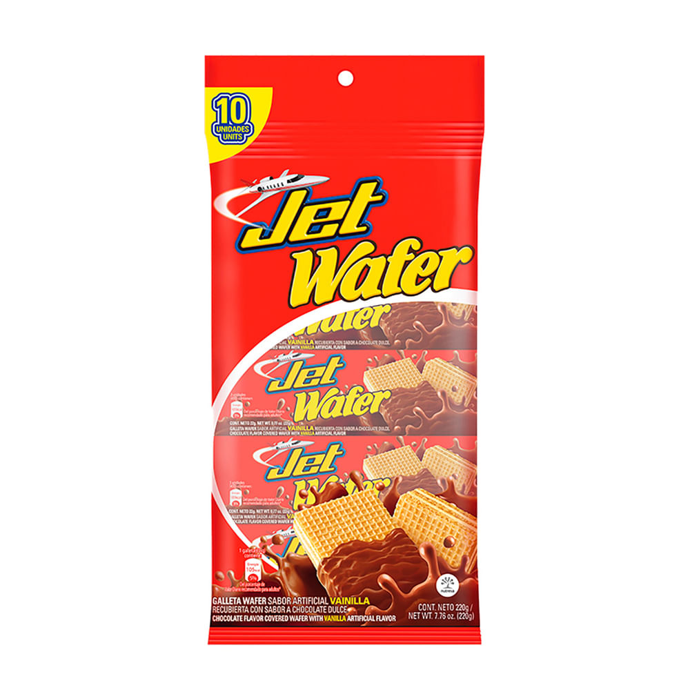 GALLETAS WAFFER VAINILLA 22GR