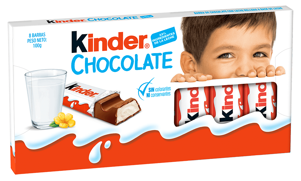 KINDER CHOCOLATE T8 100gr