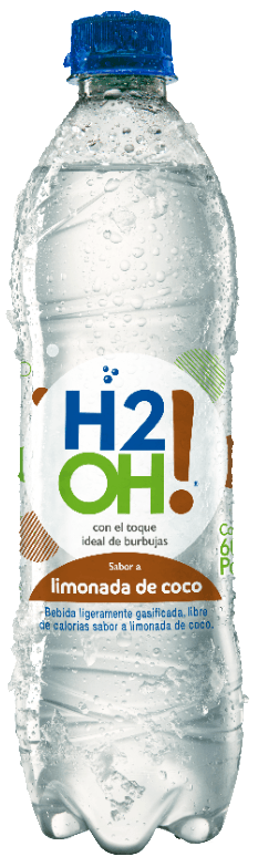 AGUA H2OH COCO*600ML