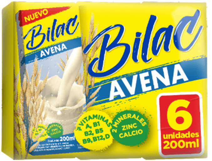 BEBIDA LECHE Y AVENA TETRA BILAC 6*200ML