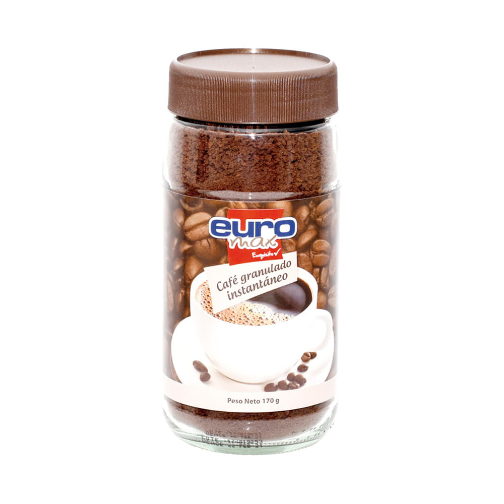 CAFE INSTANTANEO GRANULADO EUROMAX*170GR