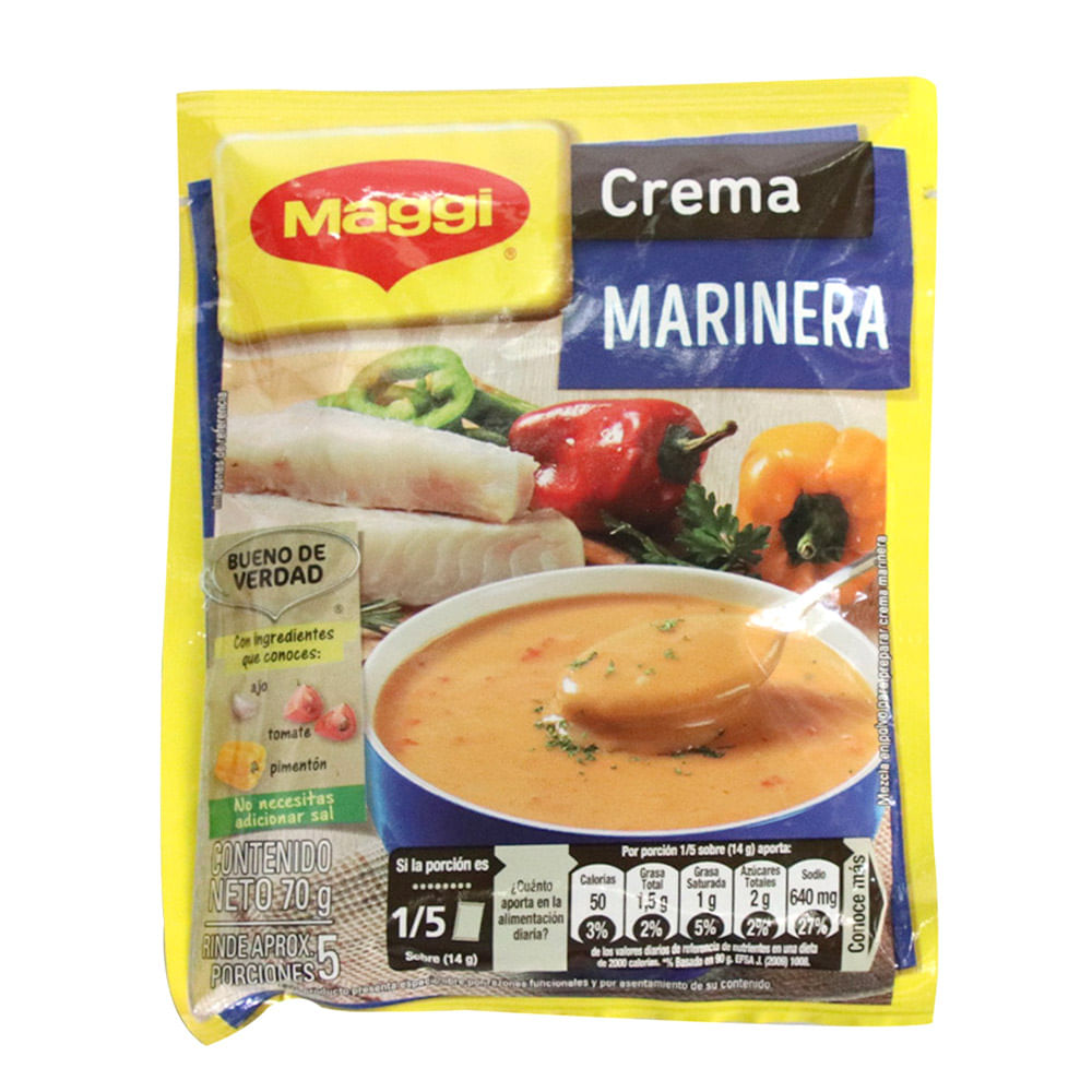 SOPA MAGGI MARINERA x 70GR