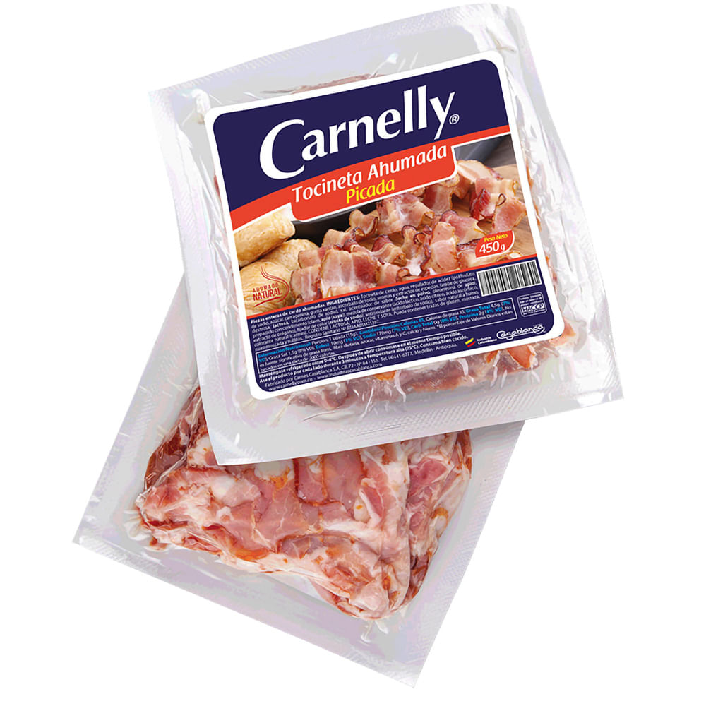 TOCINETA SELECCIONADA CARNELLY x 450GR