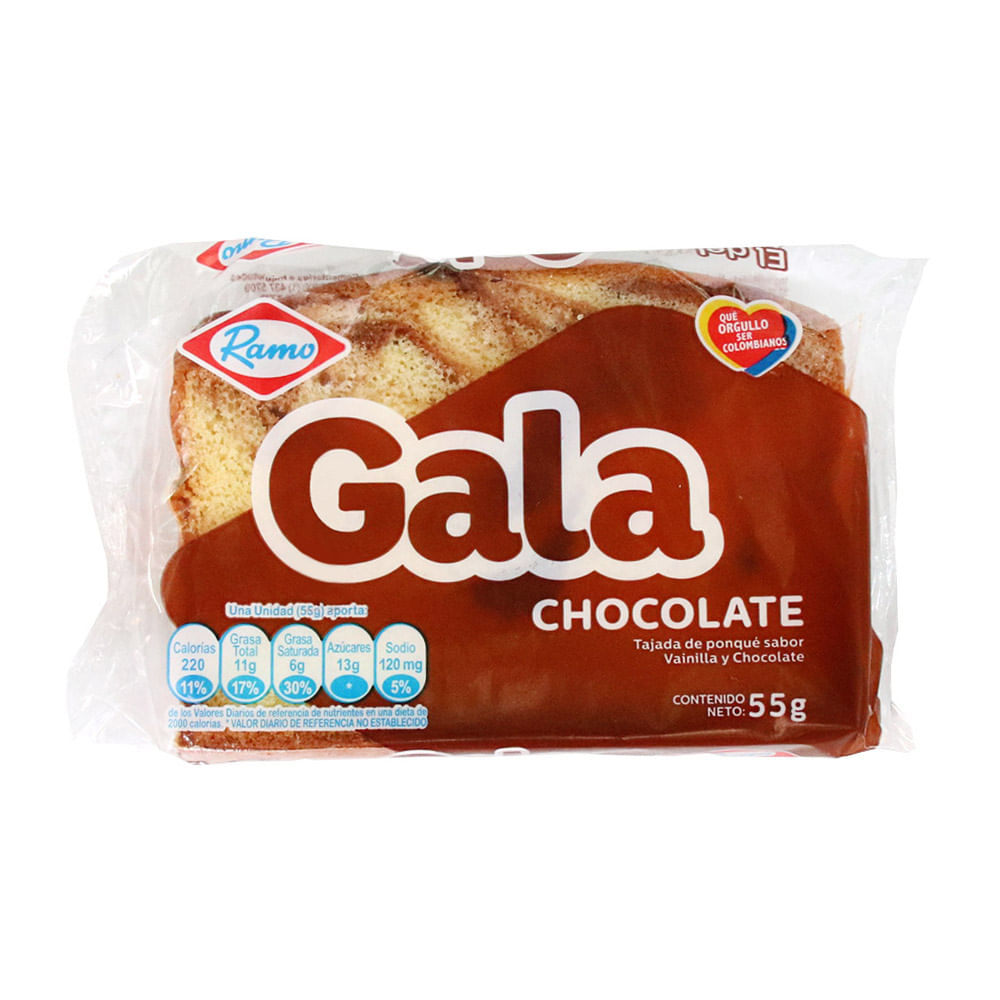 GALA TAJADA CHOCOLATE RAMO*60GR