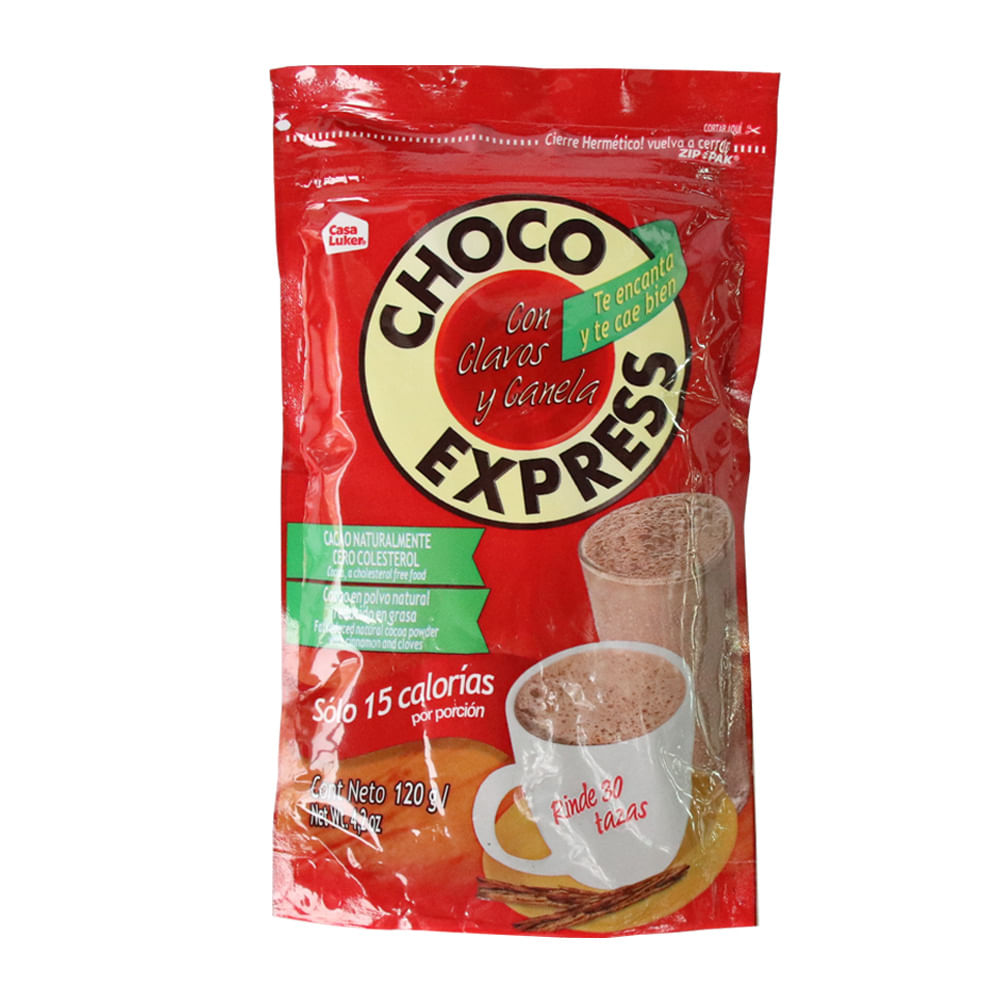 CHOCOEXPRESS CLAVOS Y CANELA x 120GR