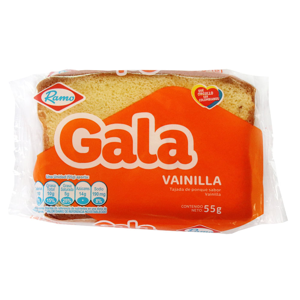 GALA TAJADA VAINILLA RAMO*60GR