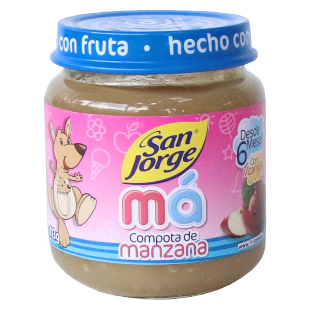 COMPOTA SAN JORGE MANZANA x 113GR