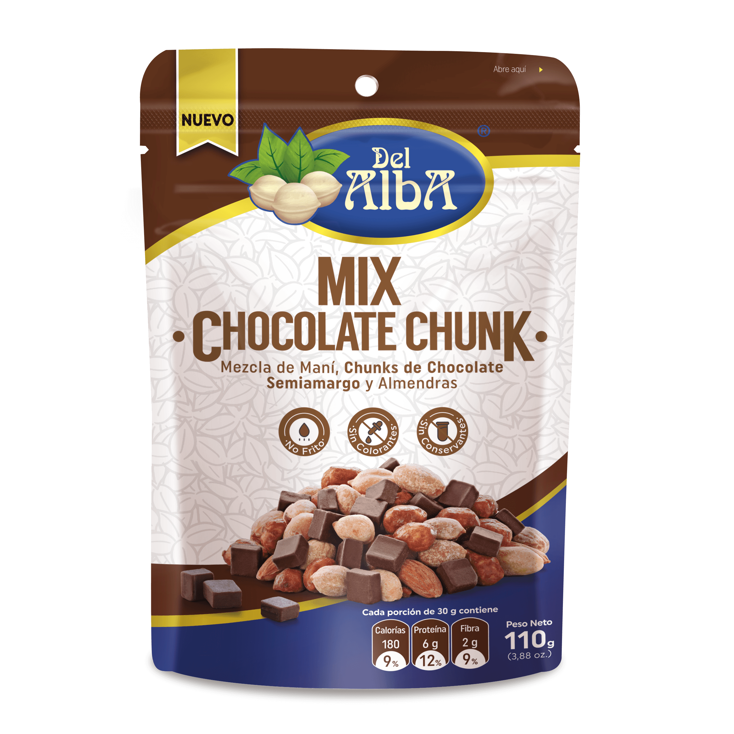 MIX DEL ALBA CHOCOLATE*110GR
