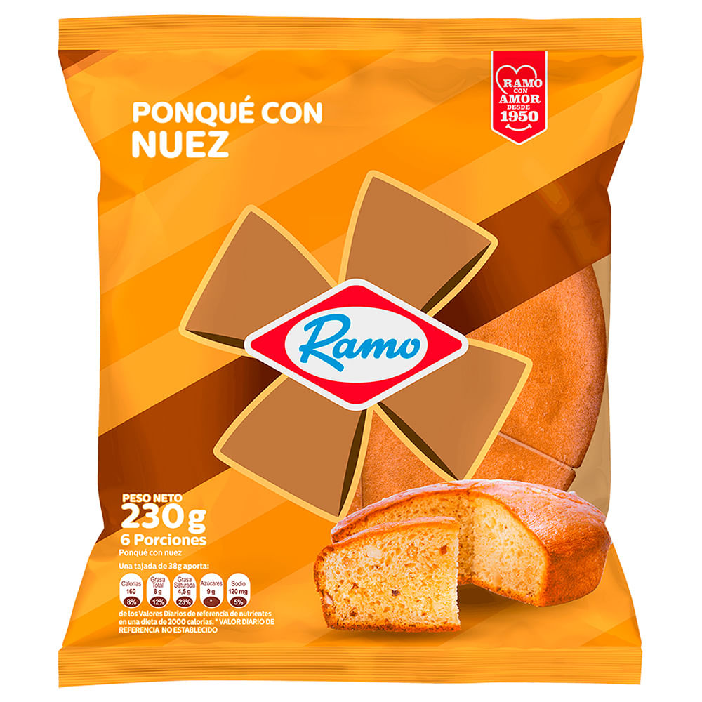 PONQUE RAMO NUEZ x 230 gr