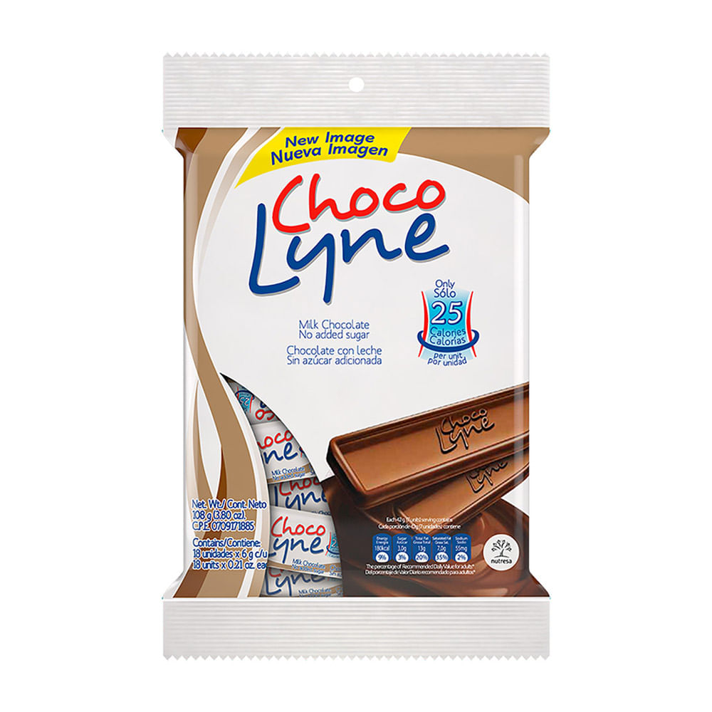 CHOCOLATINA CHOCOLYNE x 108GR