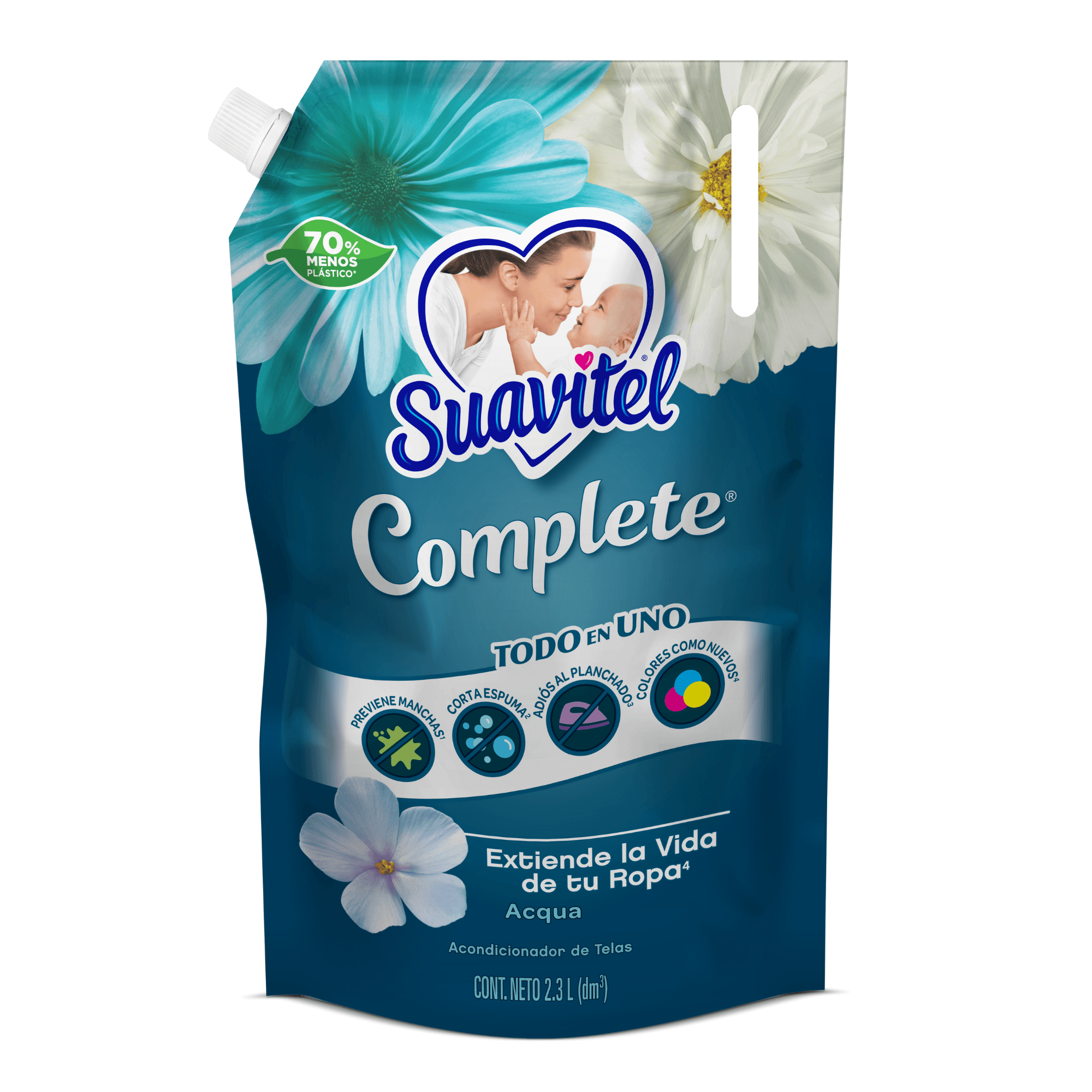 SUAVIZANTE SUAVITEL COMPLETE ACQUA 2.3L