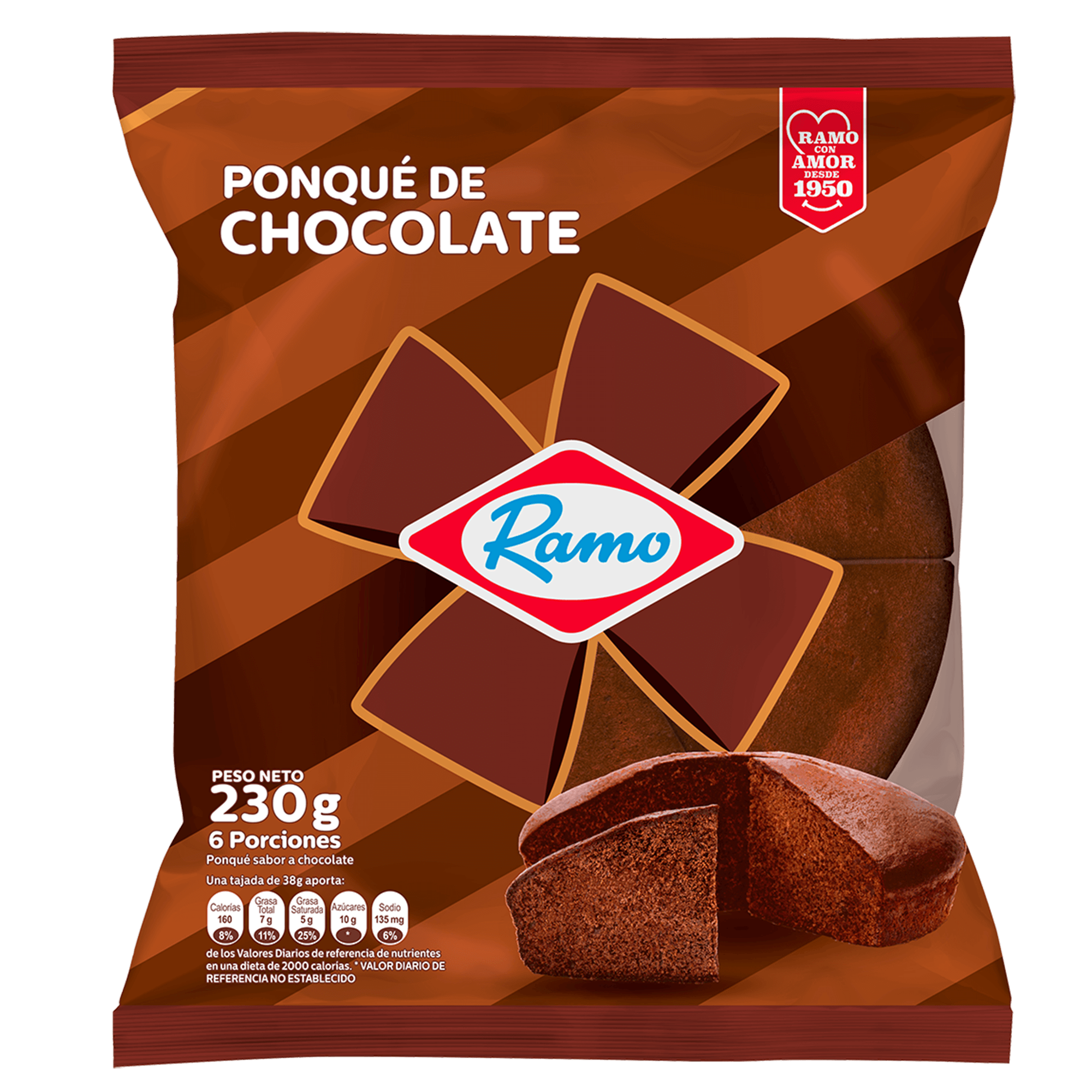 PONQUE CHOCOLATE RAMO x 230GR