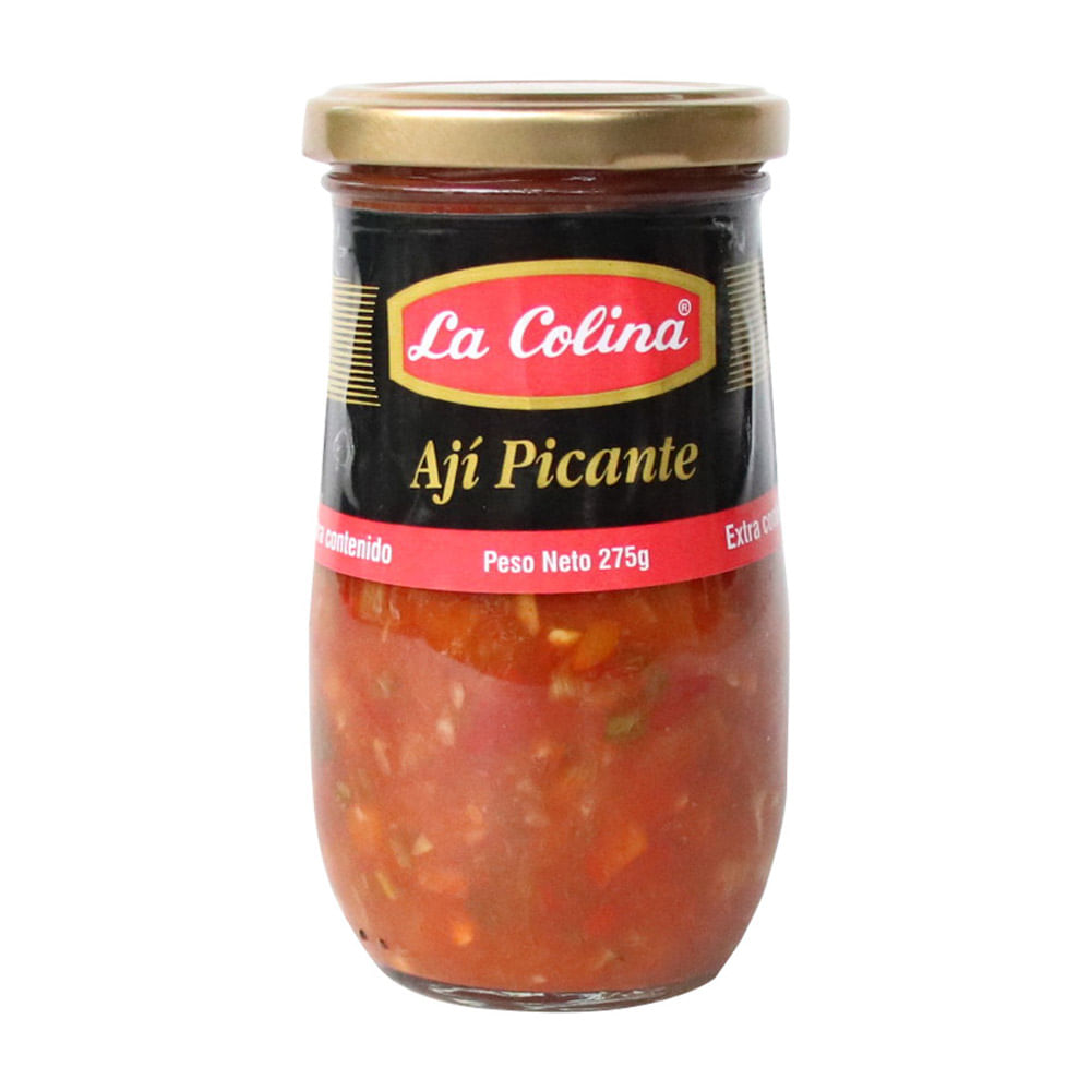 SALSA DE AJI PICANTE FCO COLINA x 275GR