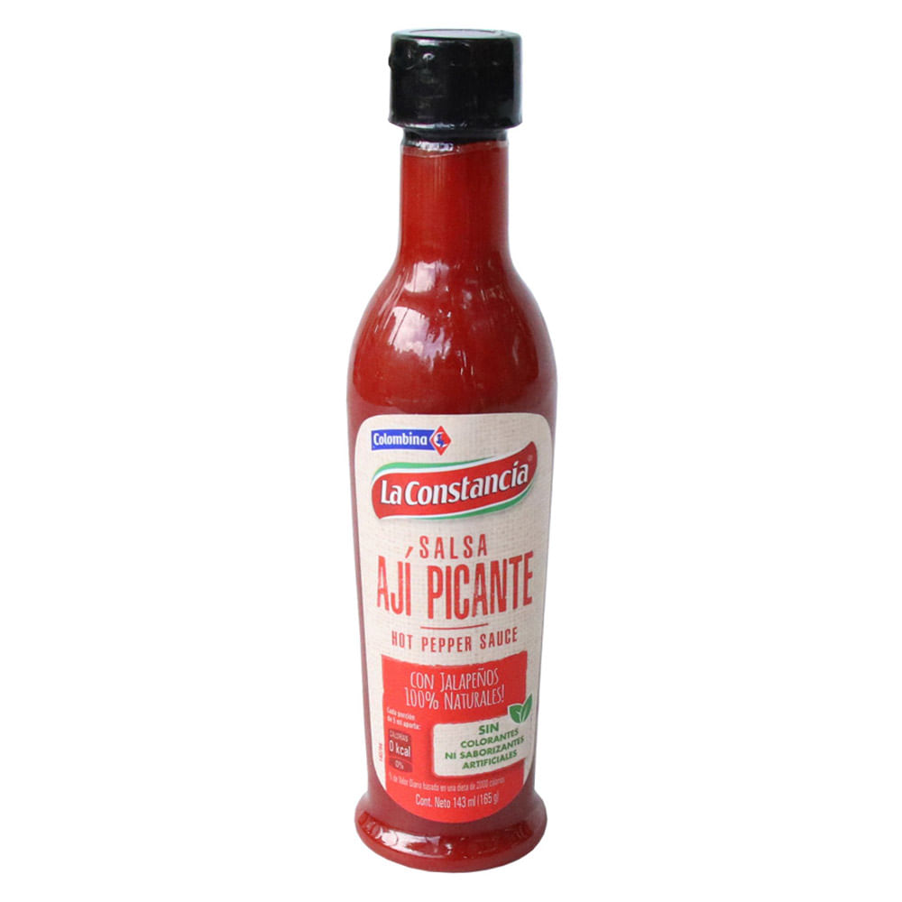 SALSA AJI PICANTE FCO CONSTANCIA x 165GR