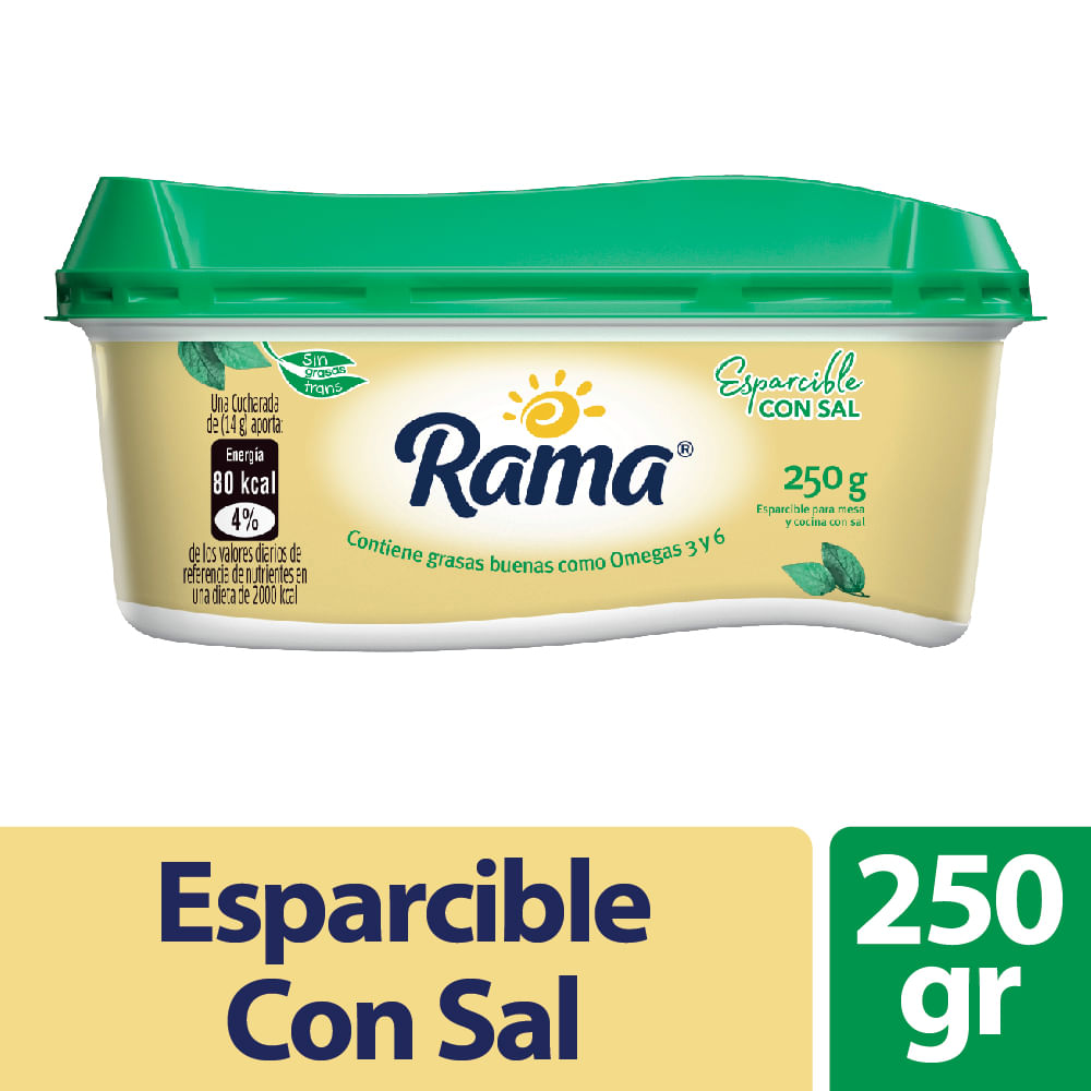 MARGARINA RAMA CON SAL x 250GR