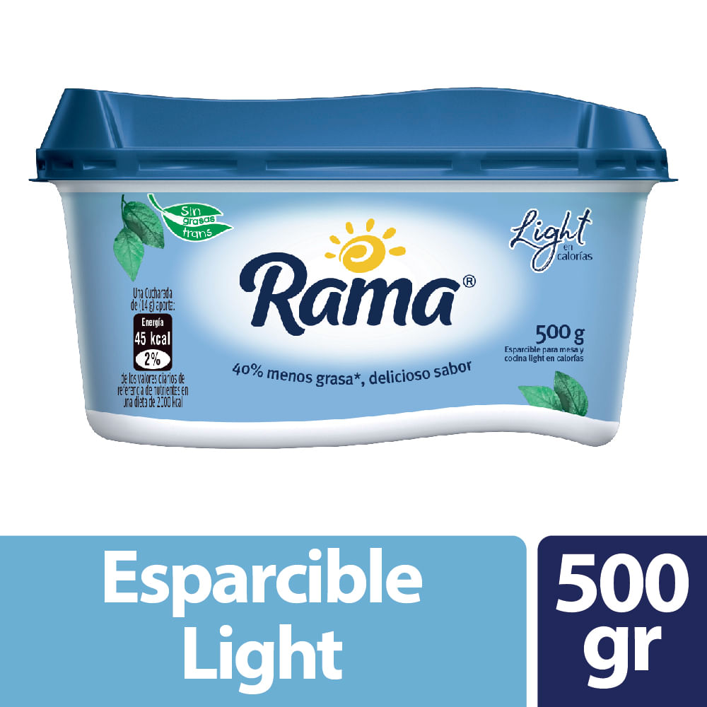 MARGARINA RAMA ESPARCIBLE LIGHT*500GR
