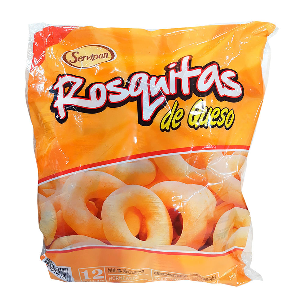 ROSCAS DE QUESO SERVIPAN x 216GR
