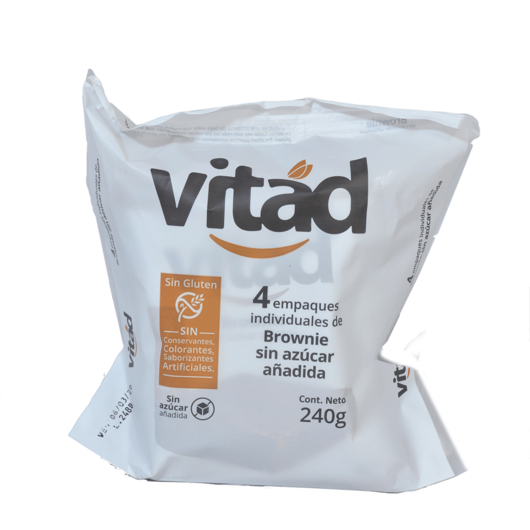 BROWNIES VITAD SIN AZUCAR AÑADIDA*240GR