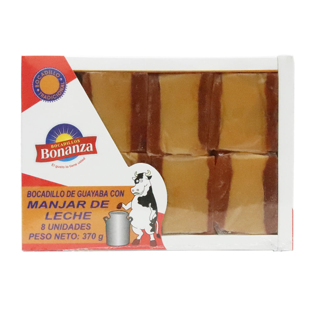 MANJAR BLANCO BONANZA x 370GR