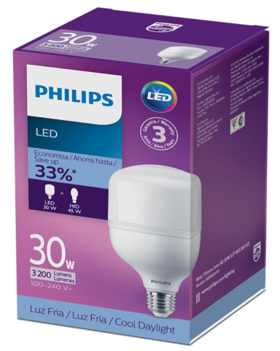 BOMBILLO LED TFORCE PHILIPS 30 W