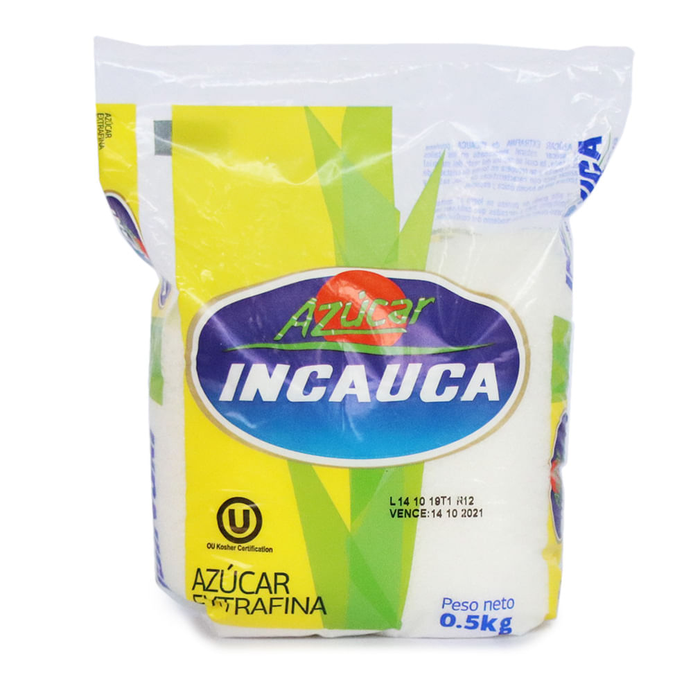 AZUCAR REFINADA INCAUCA x 500GR