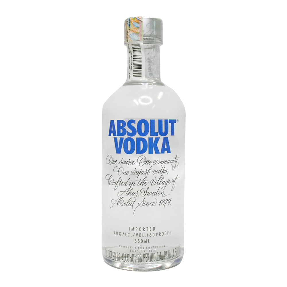 VODKA ABSOLUT x 350 ML