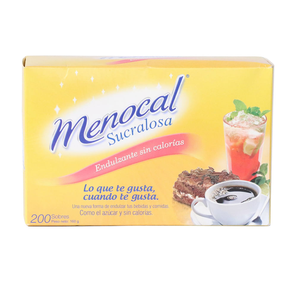 MENOCAL SUCRALOSA 200U x 160GR