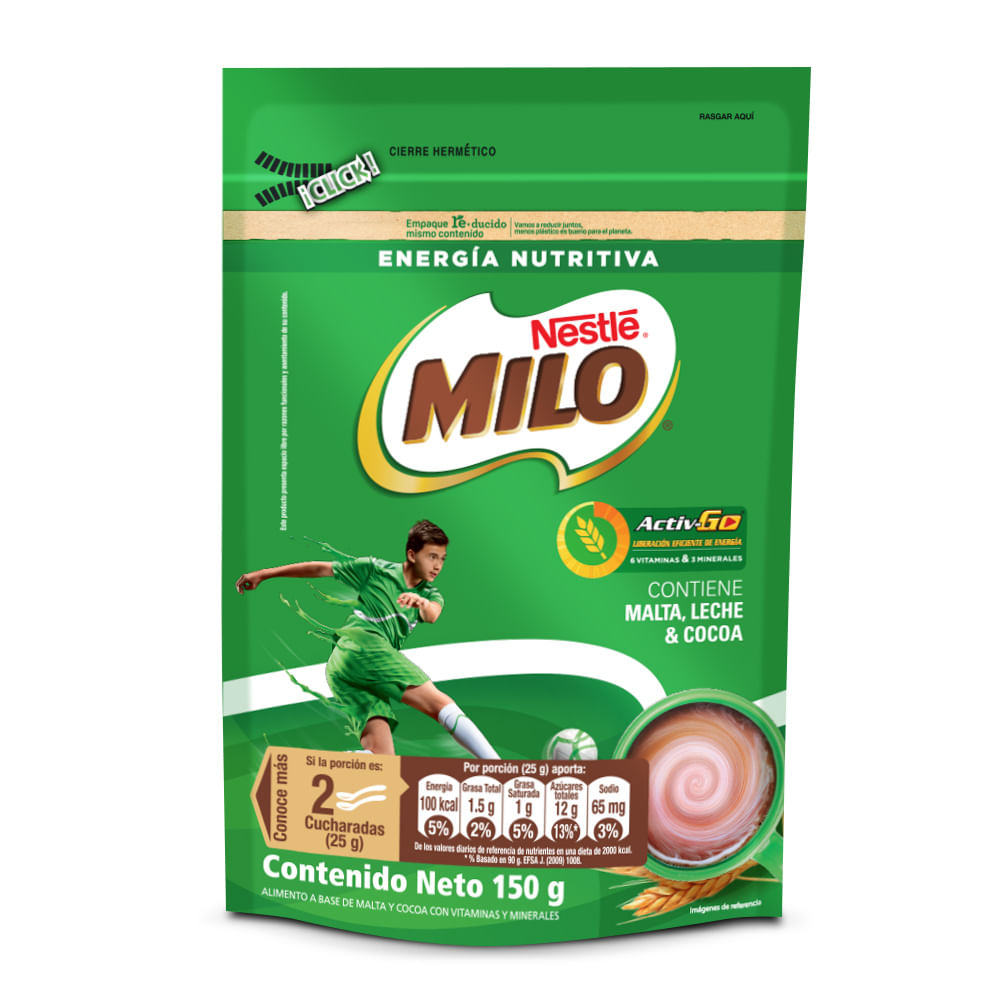 MILO ACTIV-GO DOY PACK x 150 GR