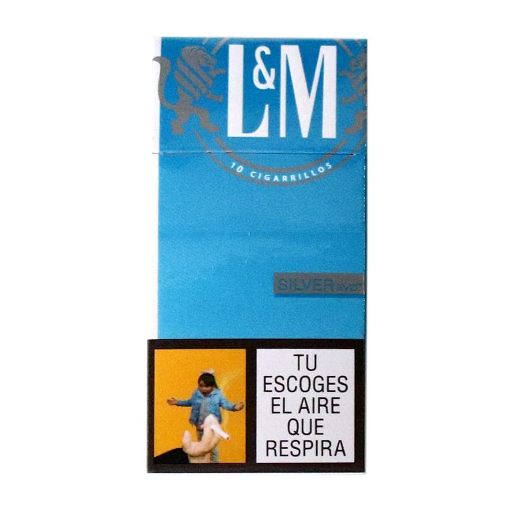 CIGARRILLO L&M EVOLUTION SILVER x 10