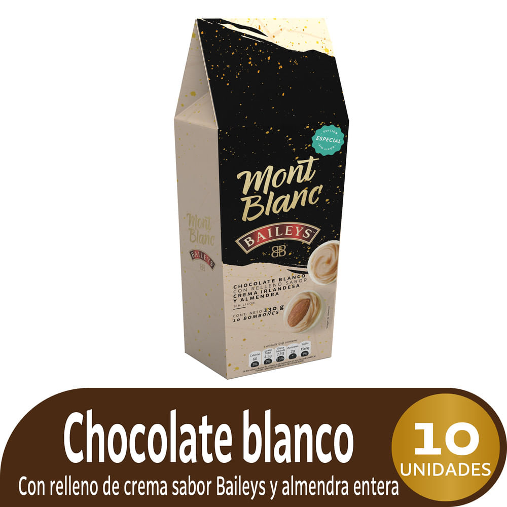 CHOCOLATE MONTBLANC BAILEYS x 10UND