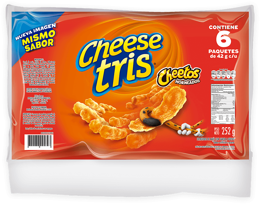 CHEESE TRIS SEXTA x 252GR