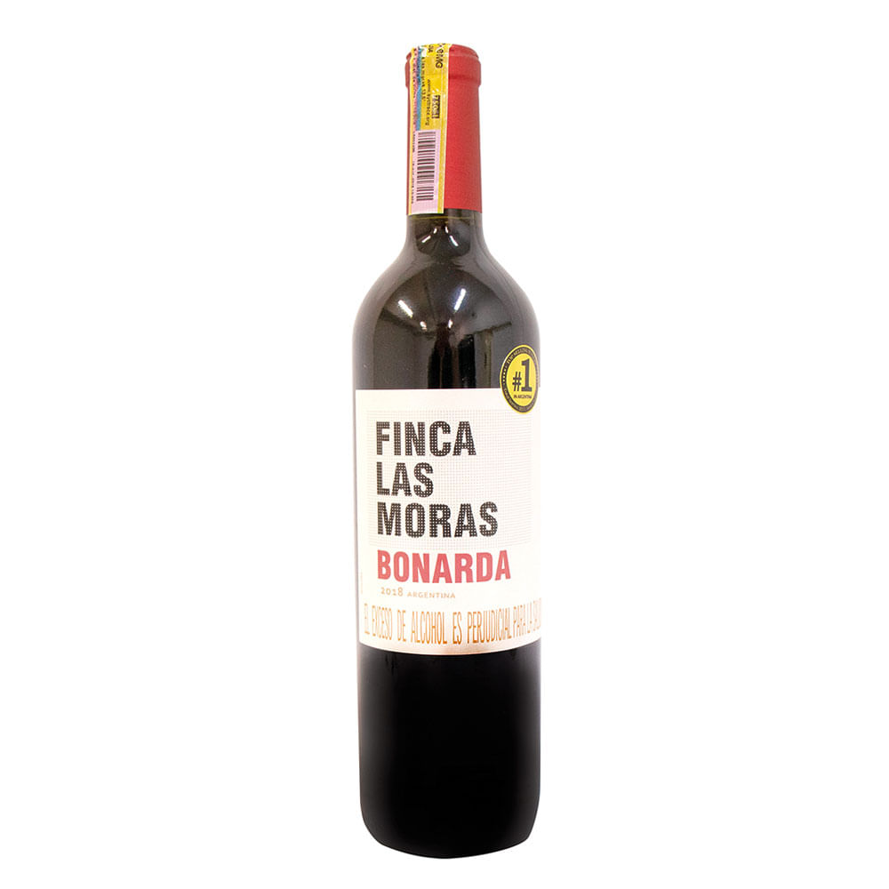 VINO TTO BONARDA LAS MORAS x 750ML
