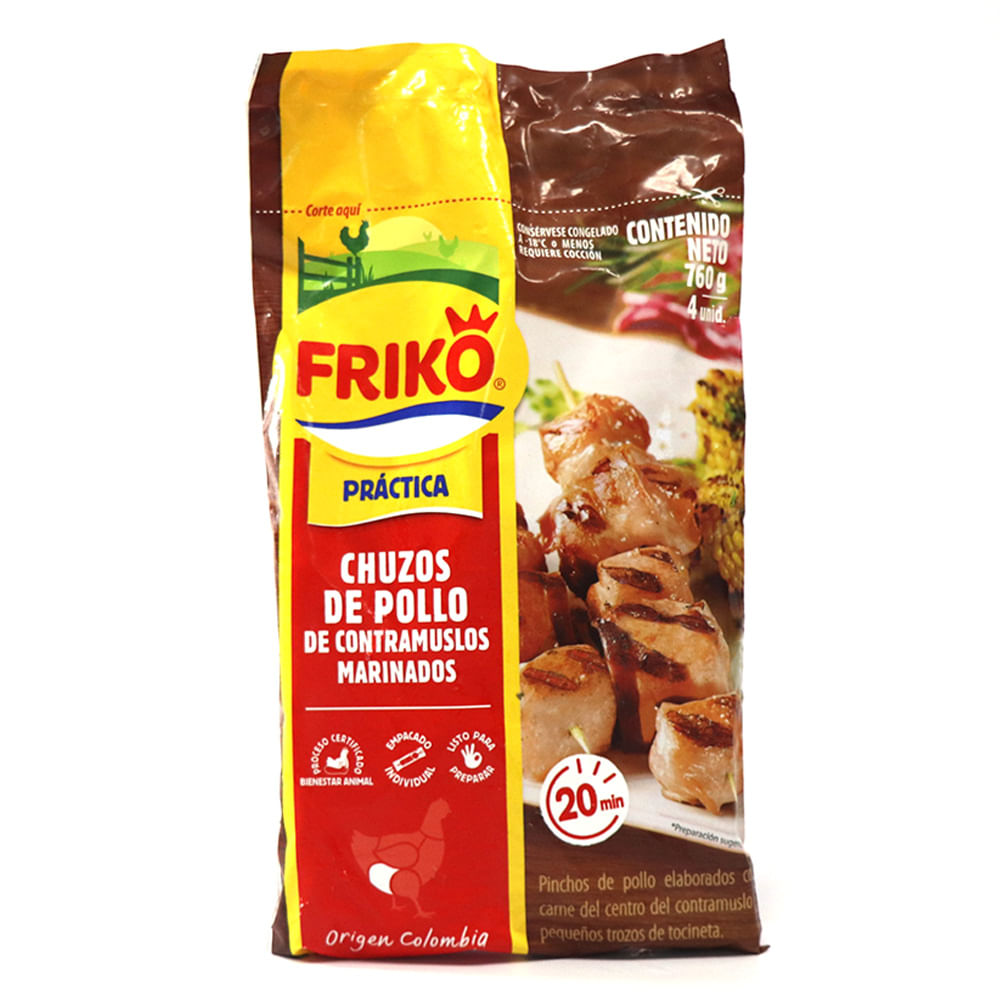 CHUZO CONTRAMUSLO POLLO FRIKO x 4UN