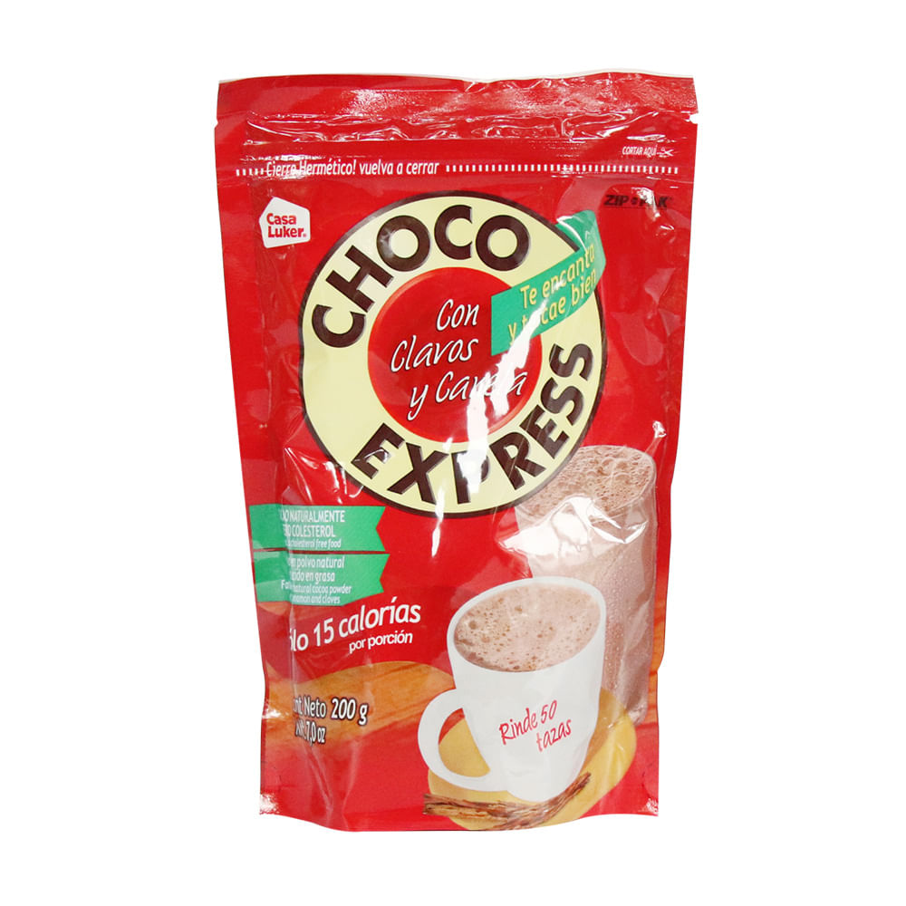 CHOCOEXPRESS CLAVOS Y CANELA DP x 200GR
