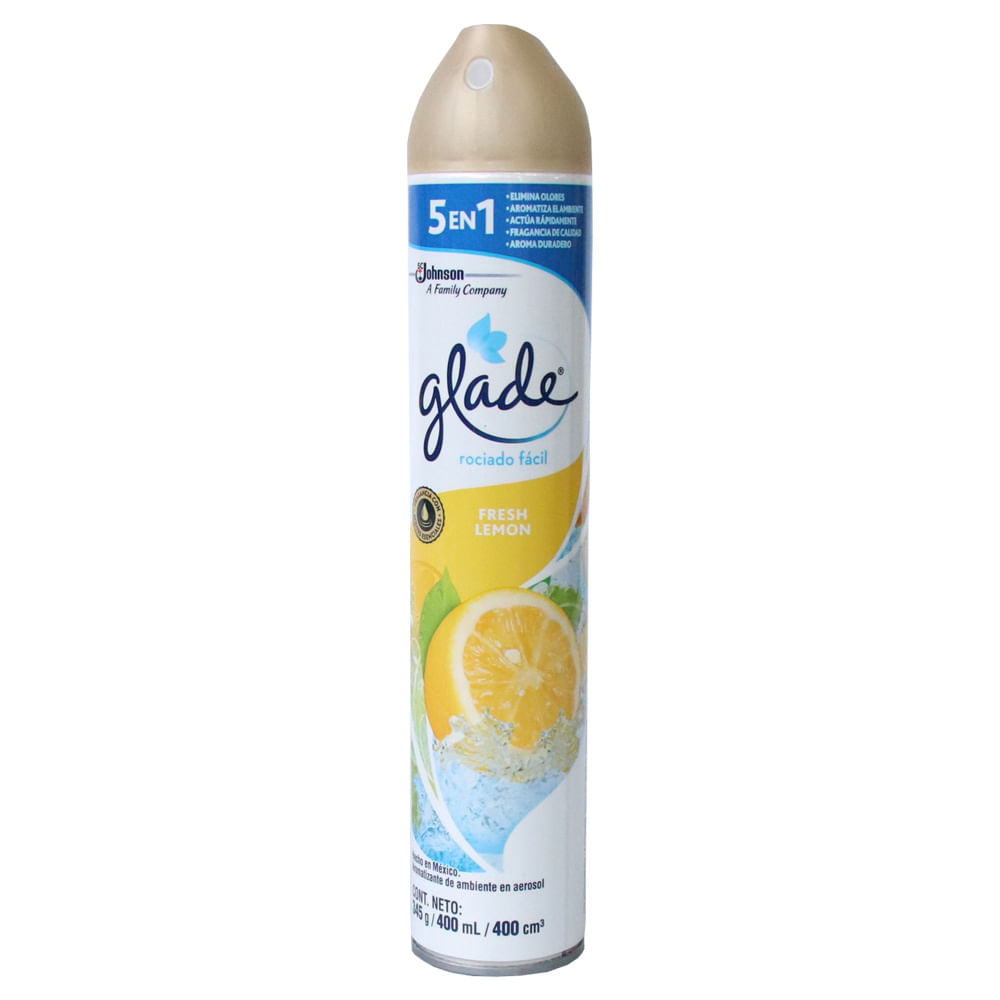 AMB GLADE AEROSOL LEMON FRESH x 400 ML