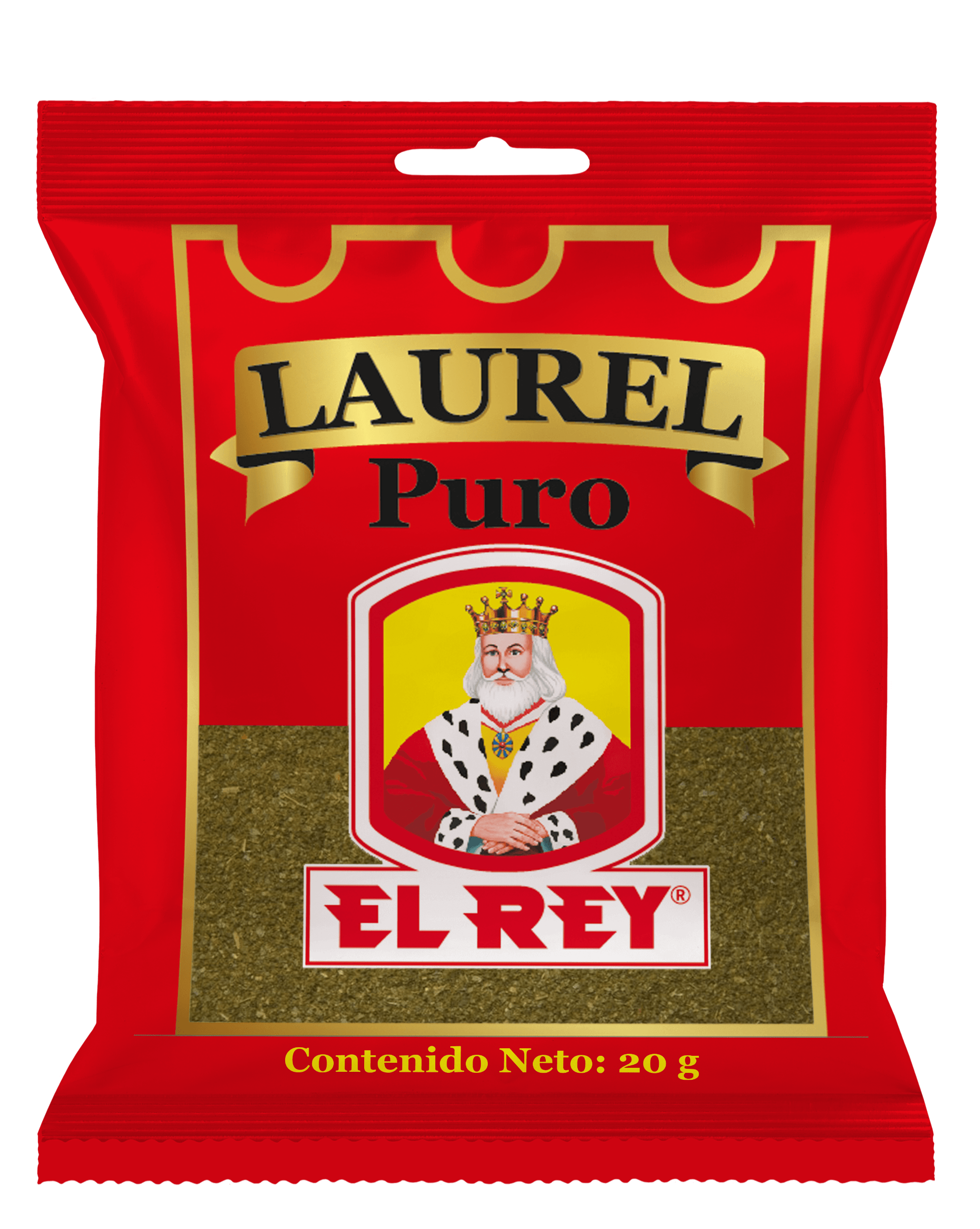 CONDIMENTO EL REY LAUREL PURO*20GR