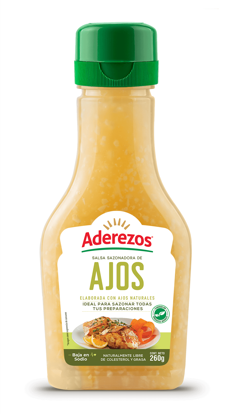 SALSA ADEREZOS SAZONADORA AJOS* 260GR