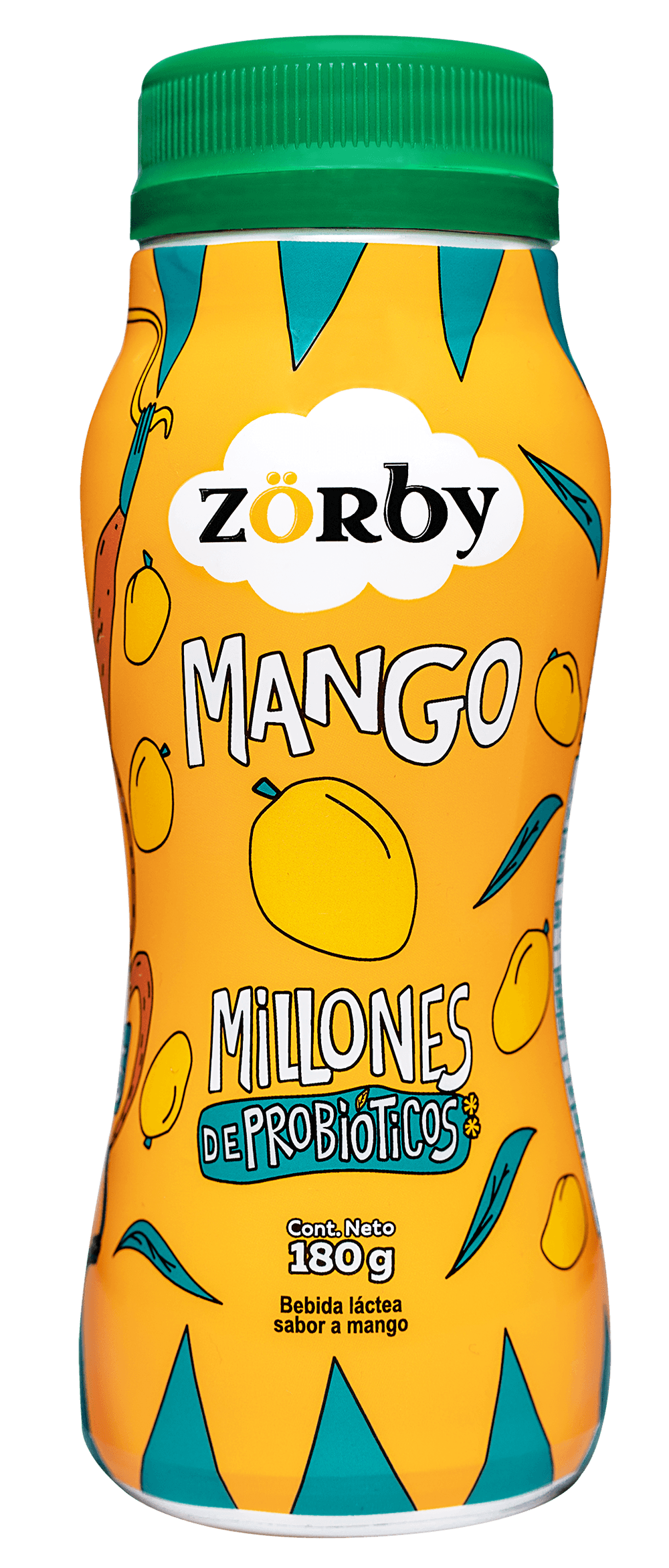BEBIDA LACTEA ZORBY MANGO*180GM