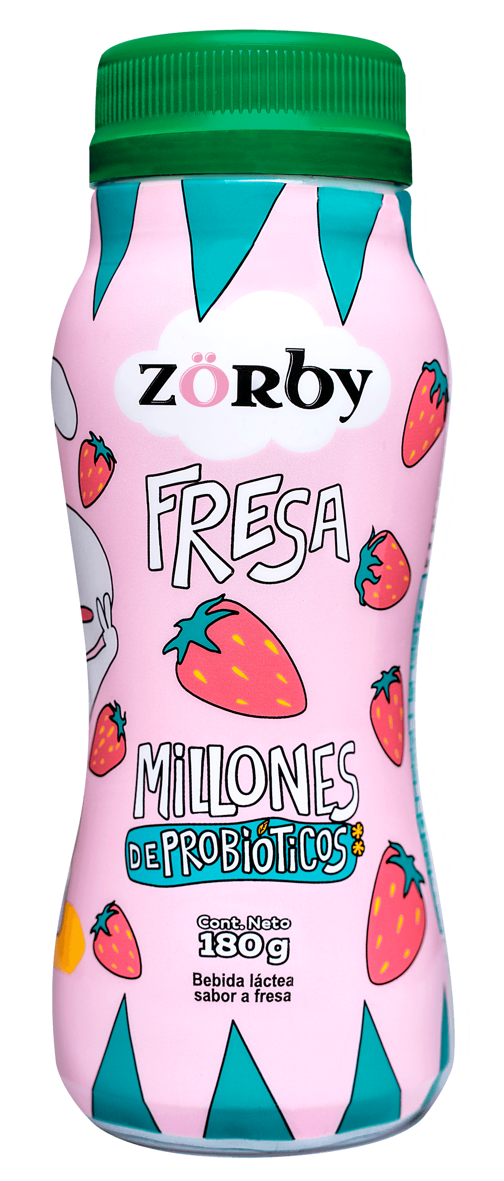 BEBIDA LACTEA ZORBY FRESA *180GM