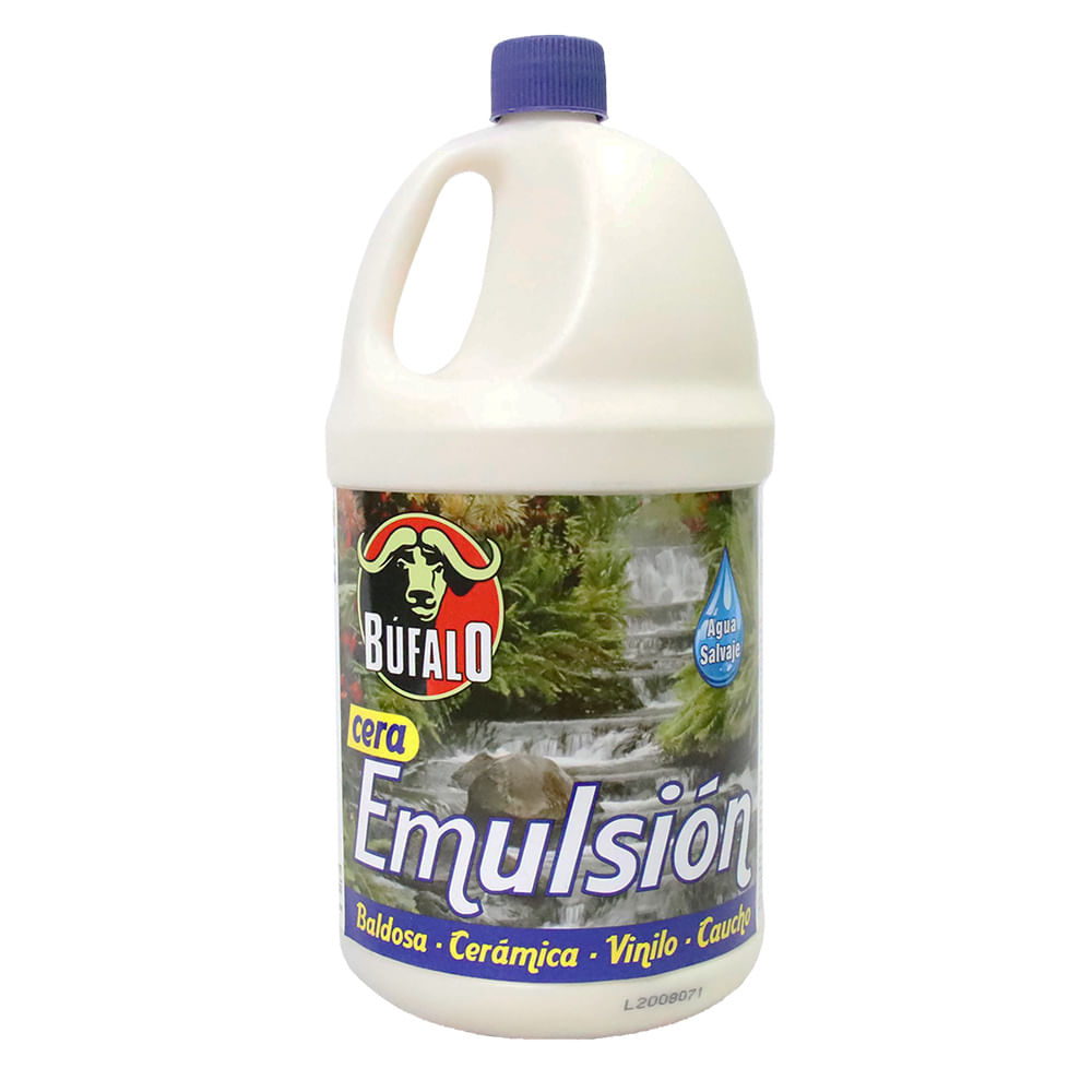 CERA EMULSIONADA BLANCA BUFALO x 2000CC