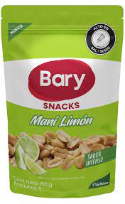 MANÍ LIMÓN BARY X 150GR