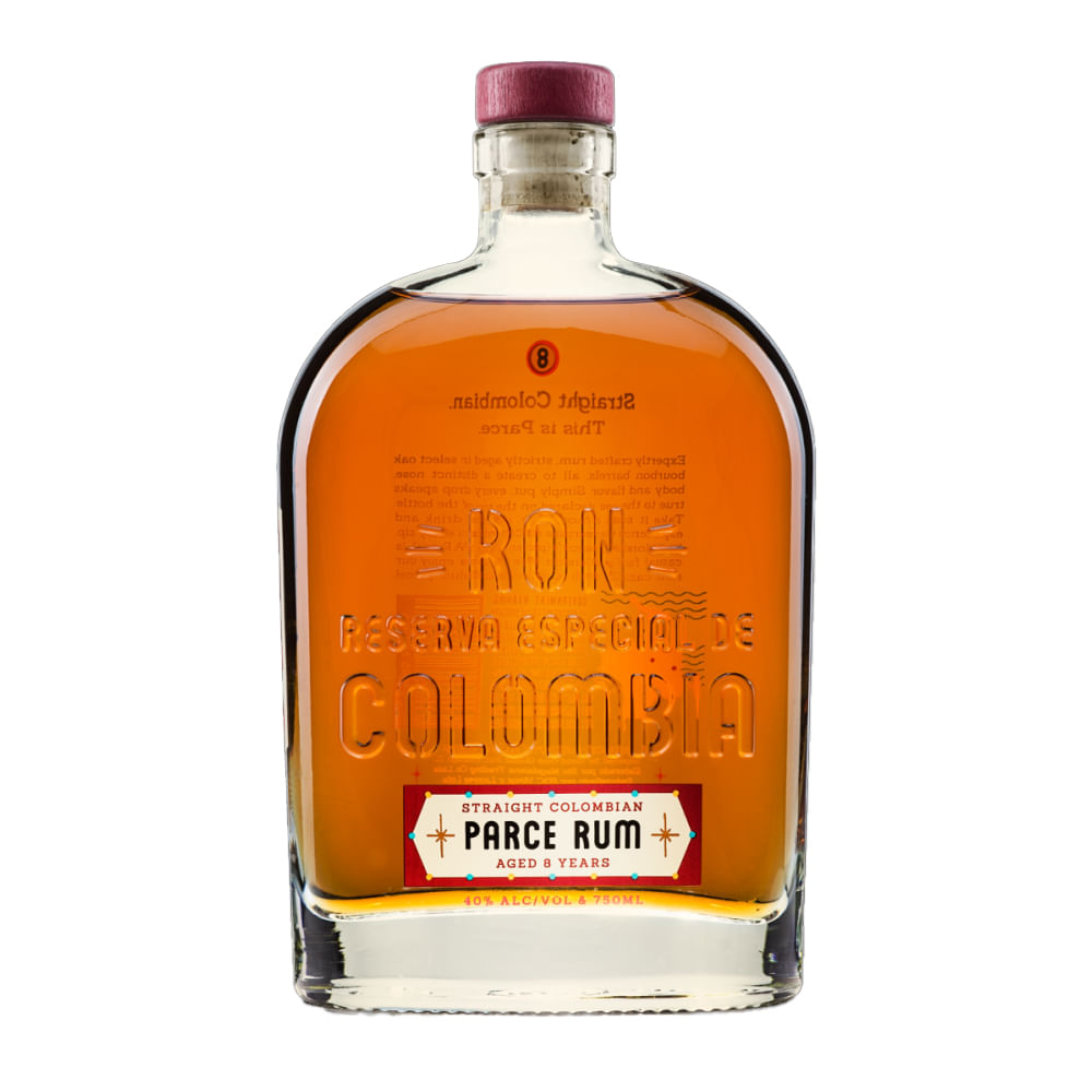RON PARCE RUM 8 AÑOS X750ML